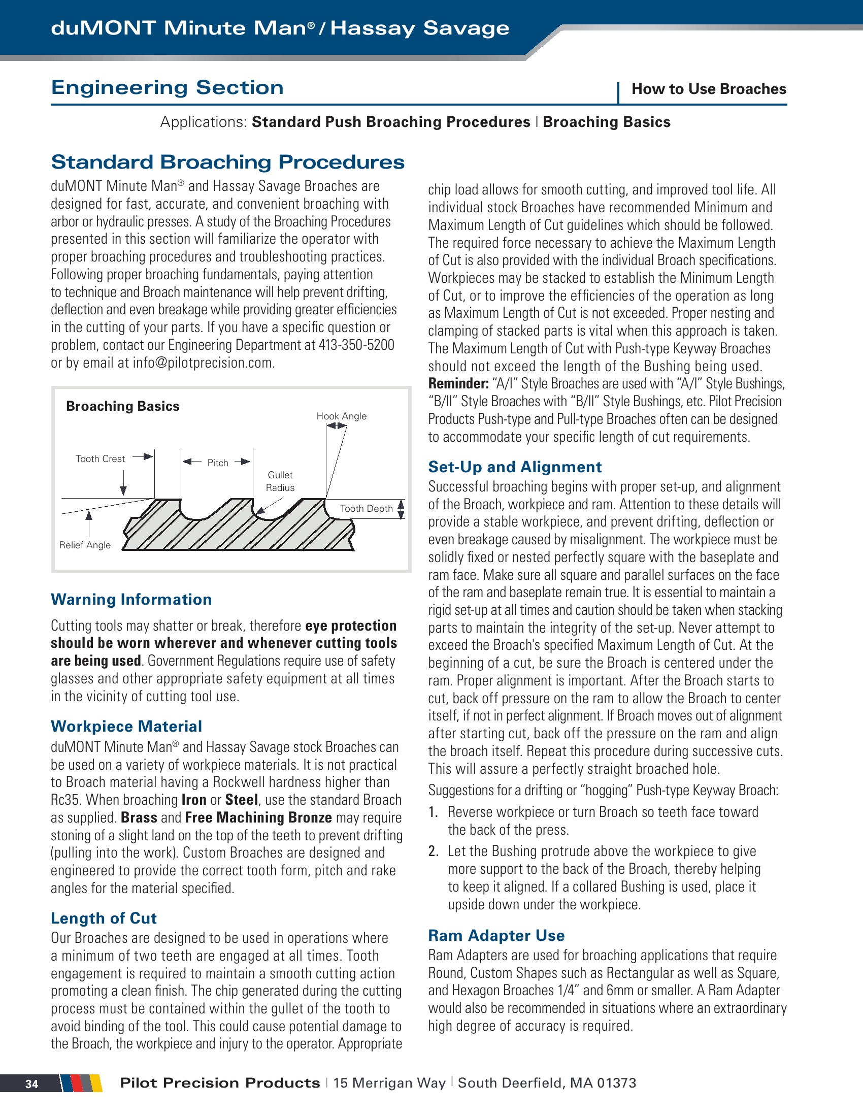 10mm Metric Standard Square duMONT One-Pass Push Broach | eBay