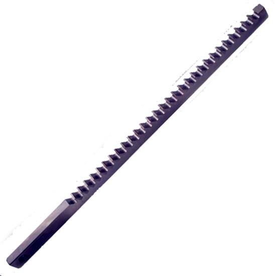 12mm Wide x 20"Long Keyseating Broach Type AF, TiAlN (Futura) Coated