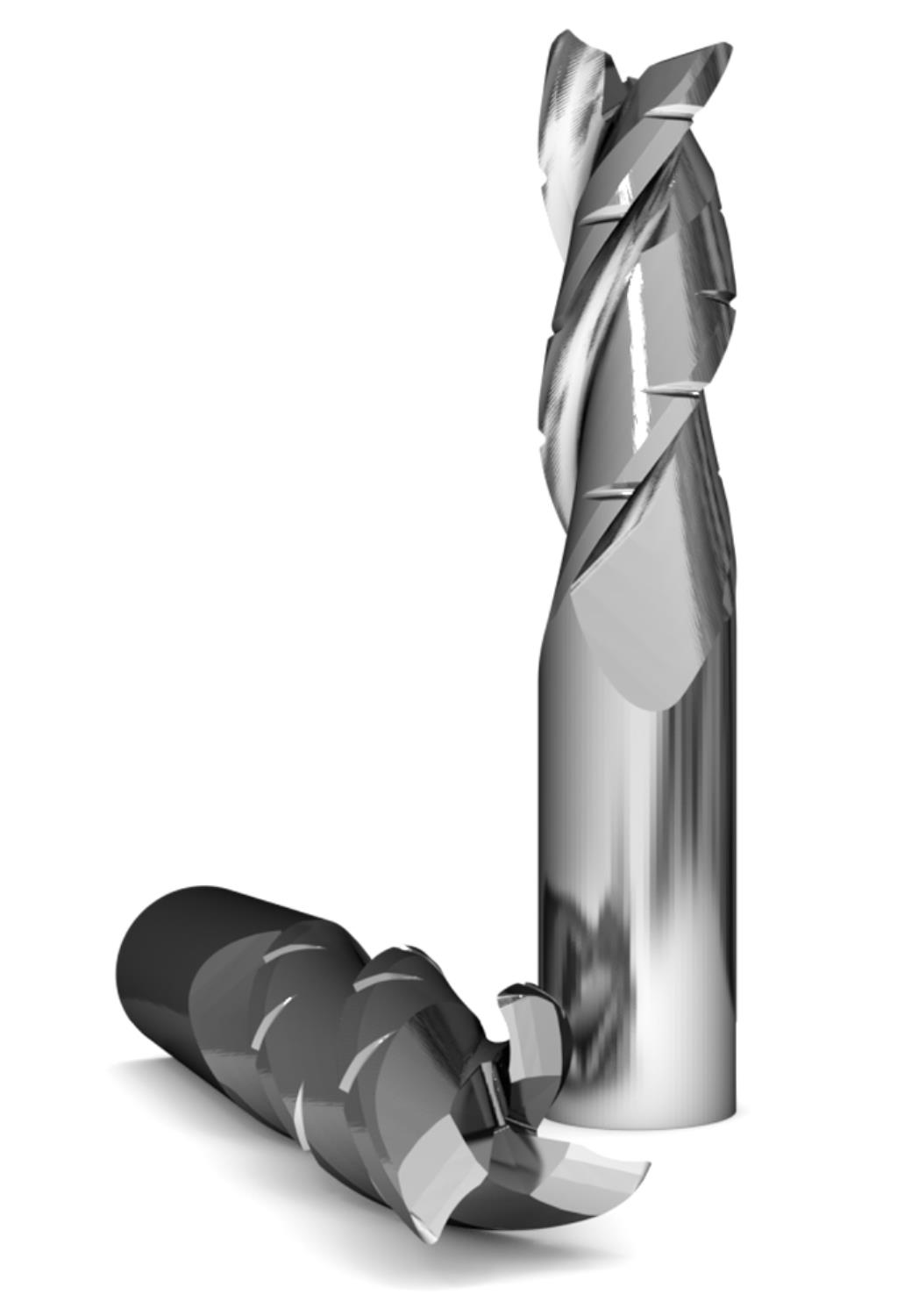 3/8" 3FL w/.015"Radius, 1"LOC, 2.5"OAL ALUMIGATOR Ramping Tool GWS 37 ...