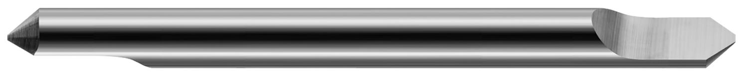 .1250" (1/8") Shank Diameter x .0150" Tip Flat x 30° Included Angle ...