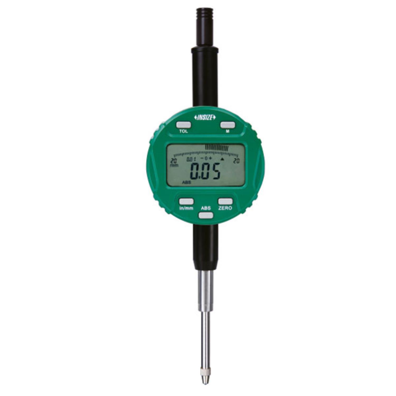 Digital Indicator (Advanced Model), 2"/50.8mm, Flat Back, With Lift Cap