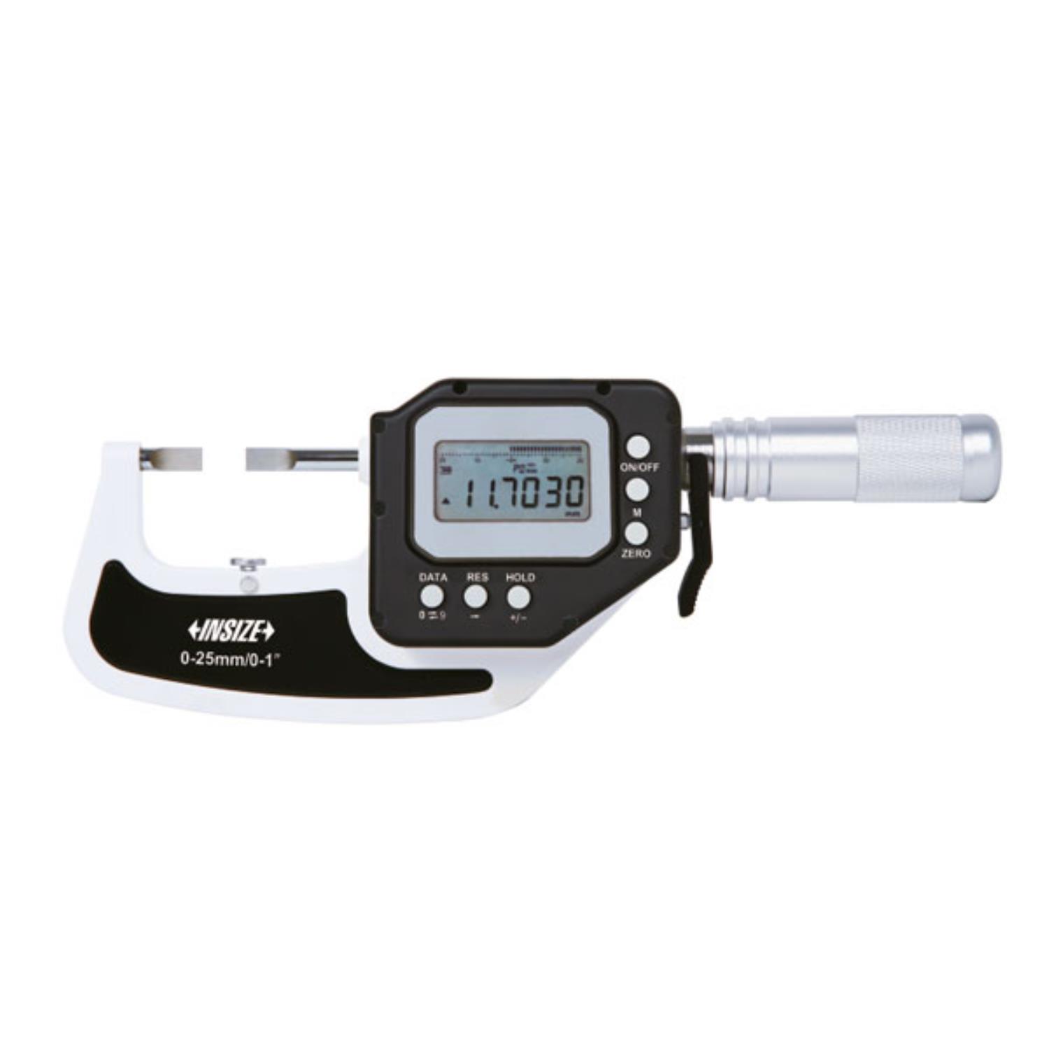 INSIZE 3352-25A High Precision Digital Blade Micrometers/Snap Gauge ...