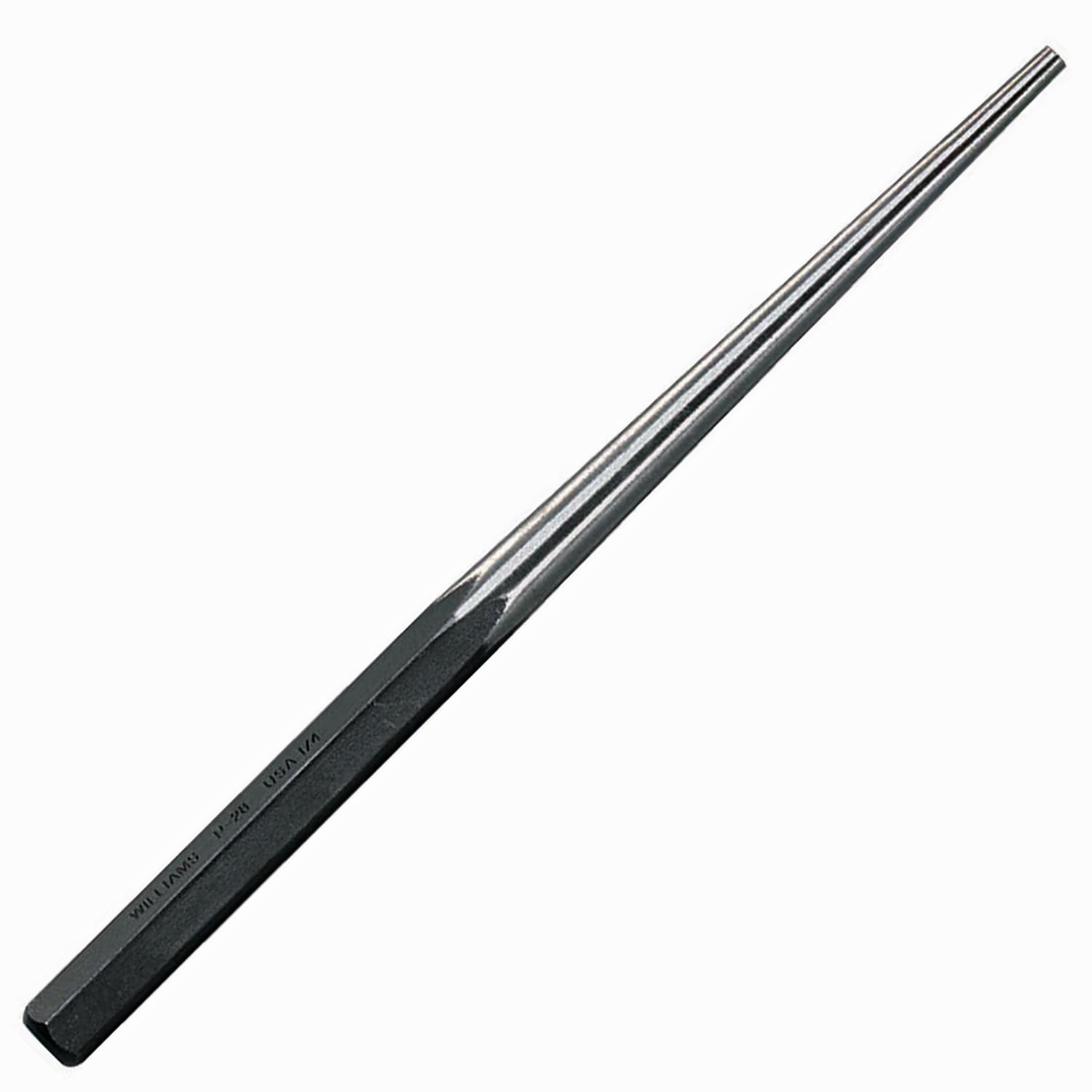 1/4" Point Diameter Long Taper Punch, Heavy Duty Industrial Grade, 5/8 ...