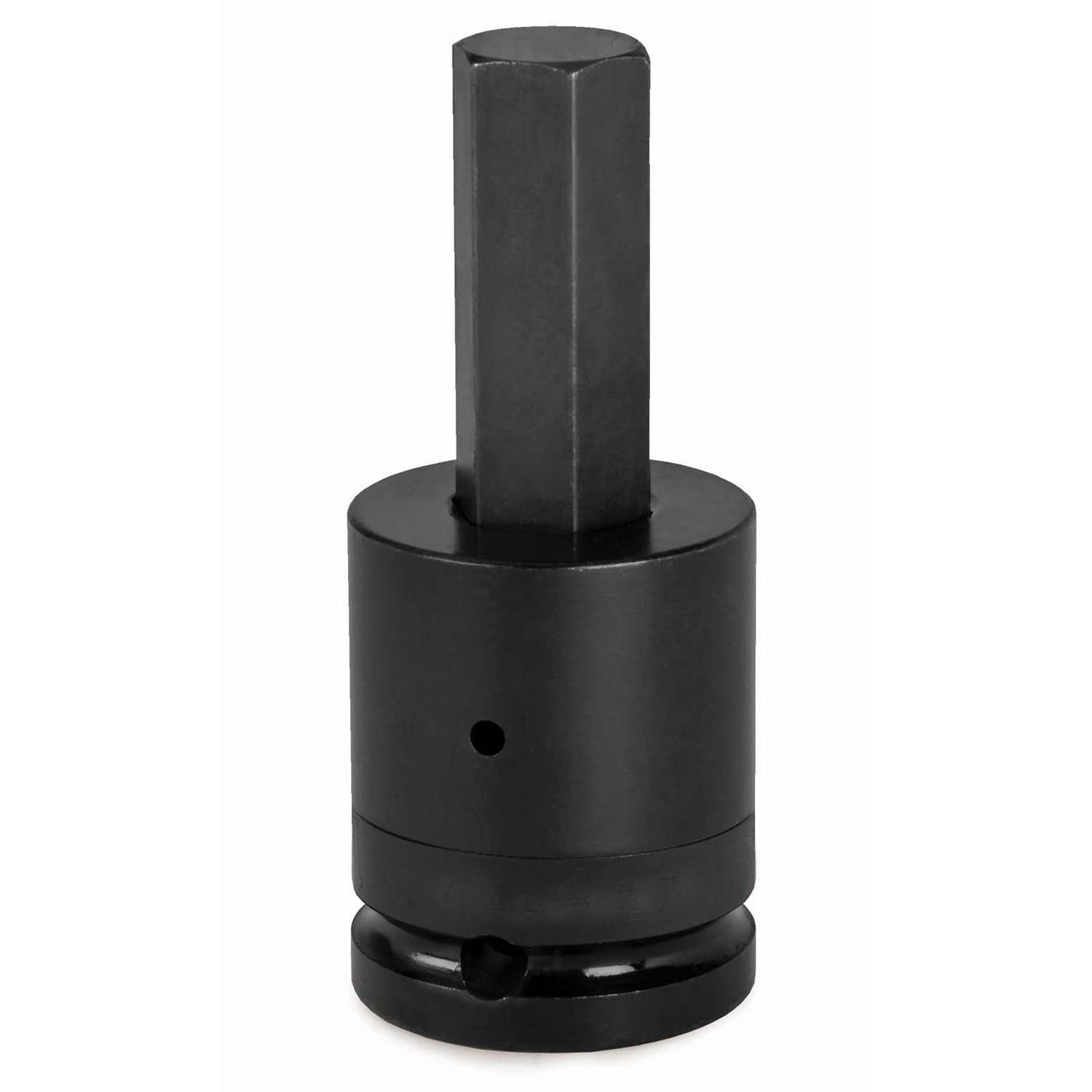 11/16" Square End Hex, 1/2" Drive, 2pc Design Standard Length Bit ...