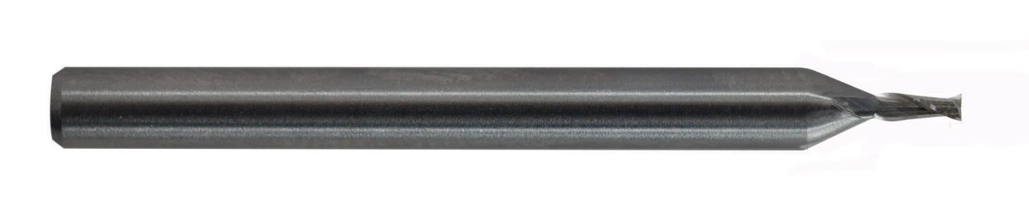 .039 2 Flute Carbide Standard Length Square End Mill, Keo Cutter