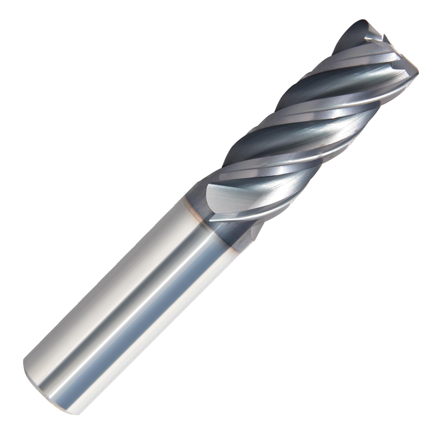 5/8" 4 Flute ALPHA-4 Variable Helix HP Carbide End Mill, NACrO Coated ...