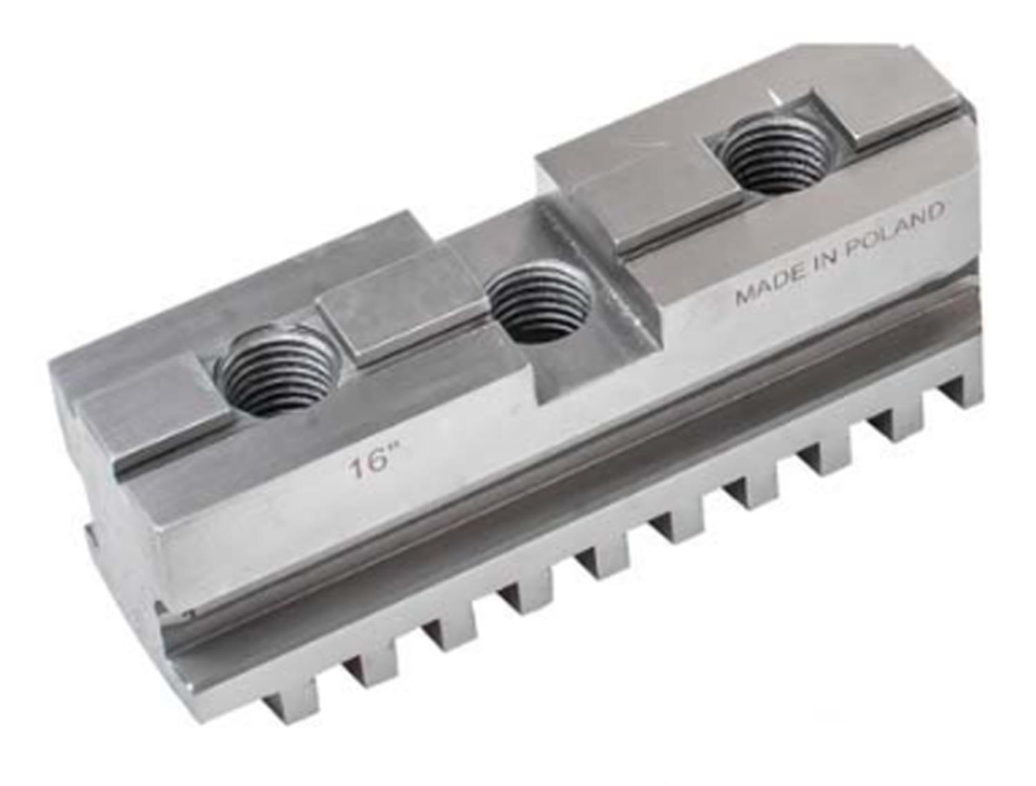 Hard Master Jaws for TMX 12" 4-Jaw Scroll Chucks, 4 Piece Set