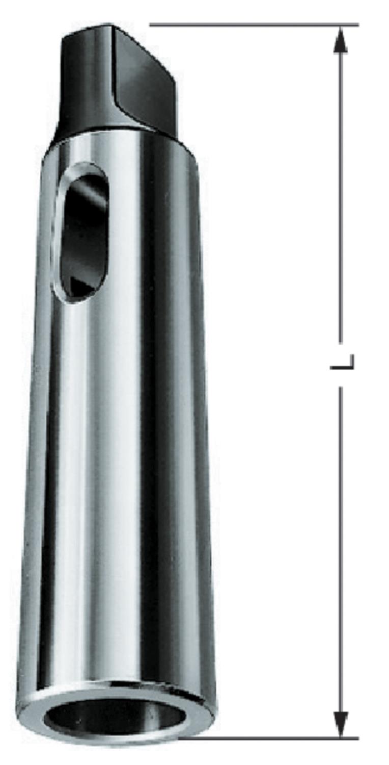 Reducing sleeve Precision version DIN 2185, External taper MT 4 ...
