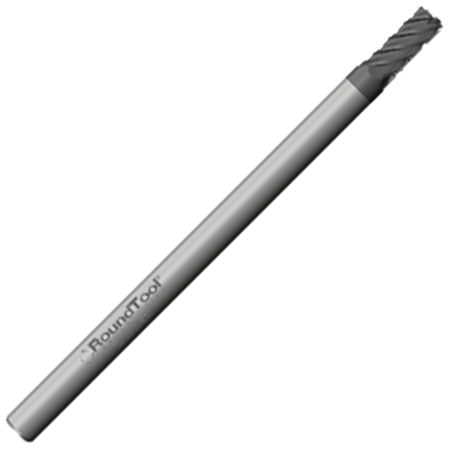 .090" 5FL Square 5XD Micro Carbide End Mill For Tough Finishing, .450 ...
