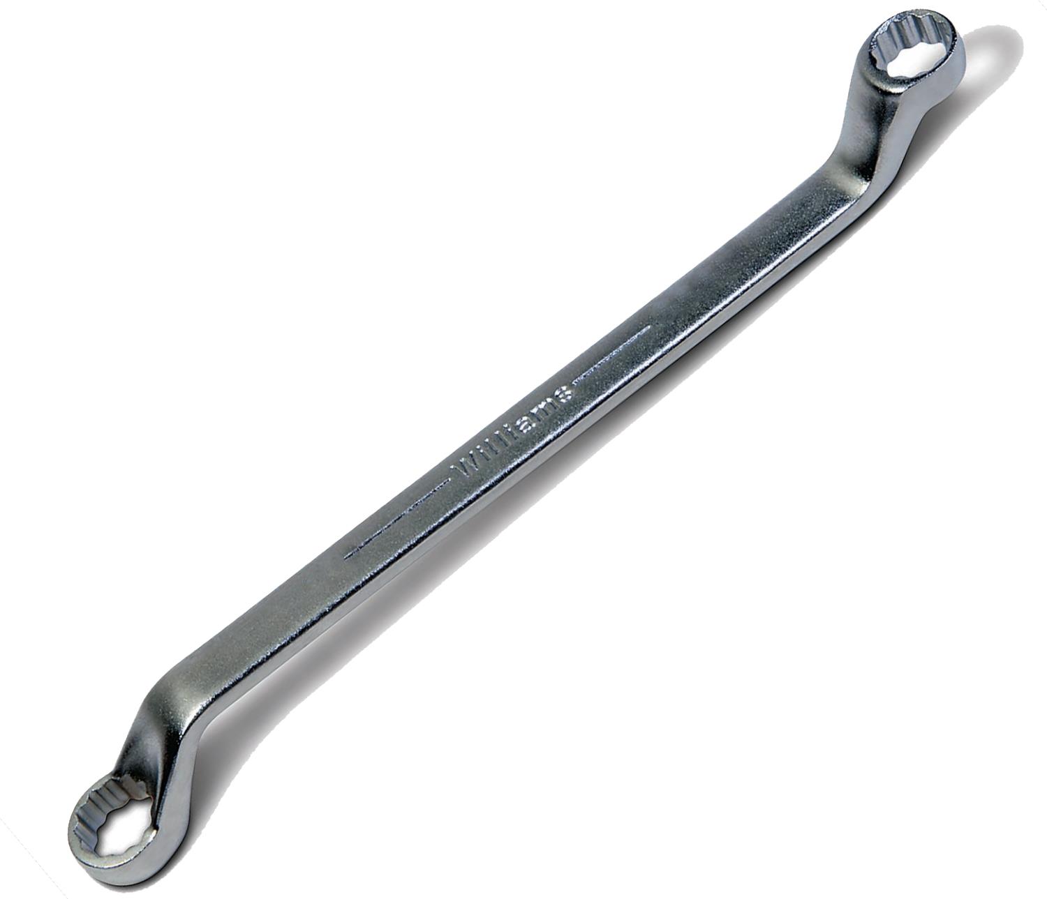 7/8" x 15/16" Double Head 60° Offset Box End Wrench - 12 Point ...