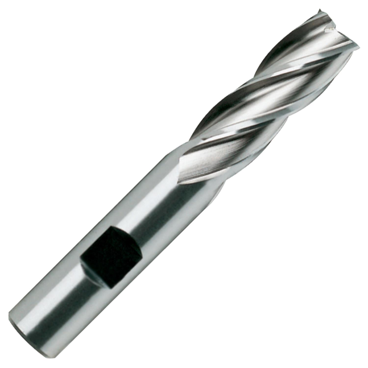 13/16" 4 Flute Square End Non-Center Cutting "Bridgeport" End Mill, 1-7 ...